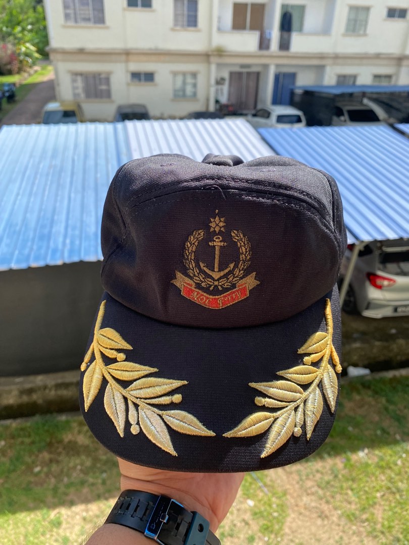 Vintage Navy bunga padi, Men's Fashion, Watches & Accessories, Cap ...