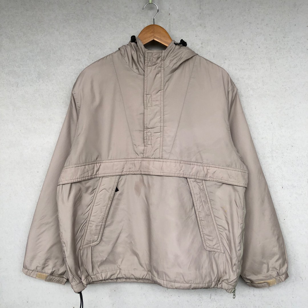 Vintage vtg uniqlo brand hal zipper plain baggy windbreaker hoodie ...