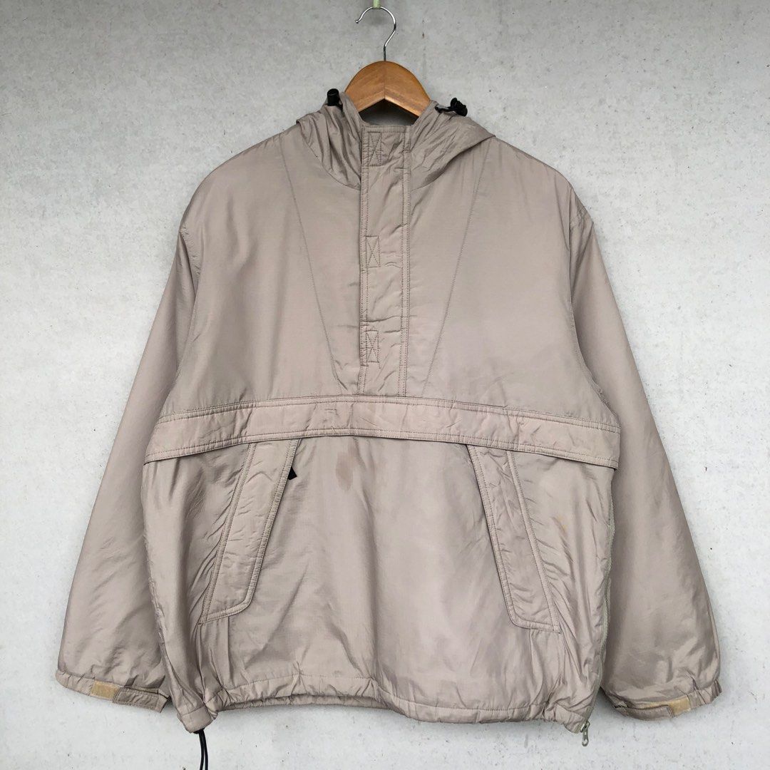 Vintage vtg uniqlo brand hal zipper plain baggy windbreaker hoodie ...