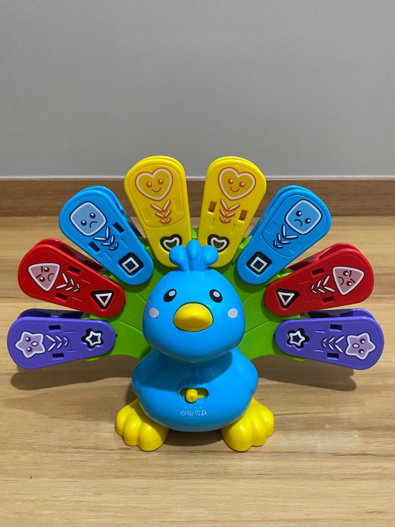 Vtech Feathers & Feelings Peacock, Hobbies & Toys, Toys & Games on ...