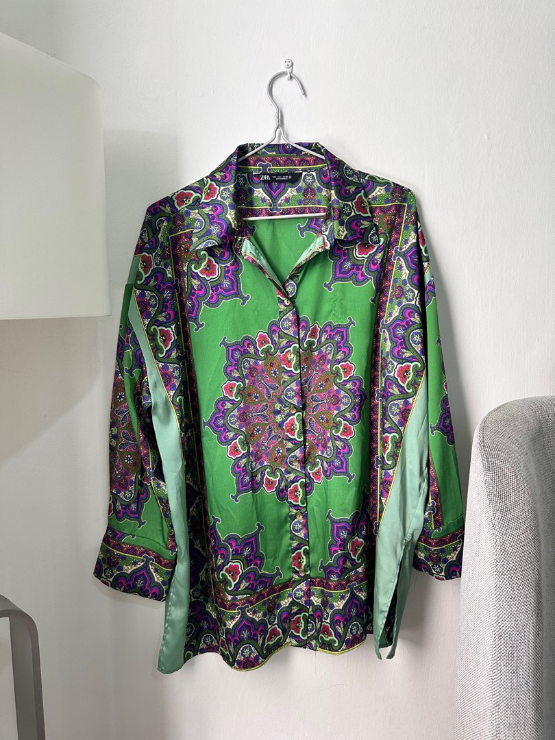 zara xl, Women's Fashion, Tops, Blouses on Carousell