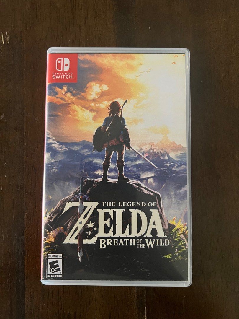 Zelda BOTW Nintendo Switch Game, Video Gaming, Video Games, Nintendo on ...