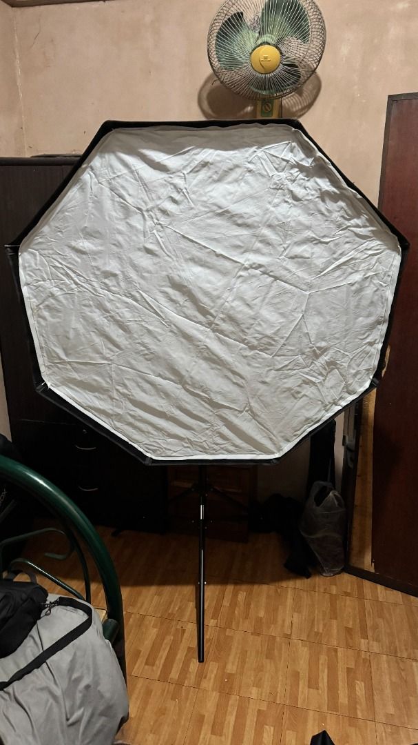120cm Godox Octabox Softbox with 7.5ft Heavy-duty Light Stand ...