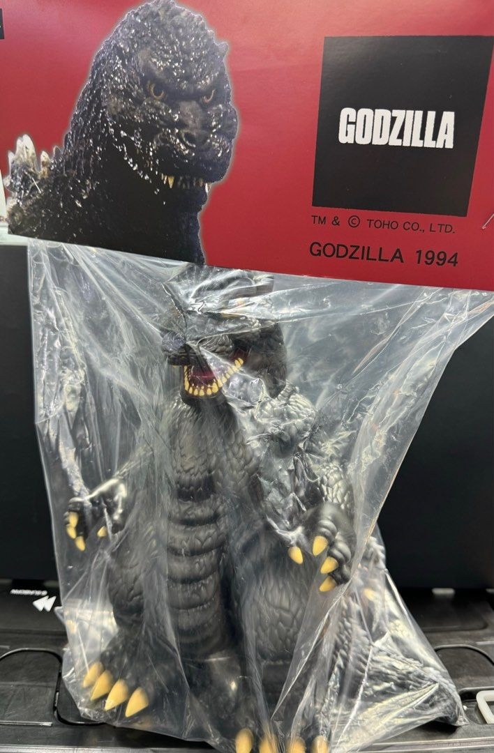 全新未開 Kaiju one 壹工房 哥斯拉 GODZILLA 1994 膠 30CM sofubi vinyl, 興趣及遊戲, 玩具 & 遊戲類 - Carousell