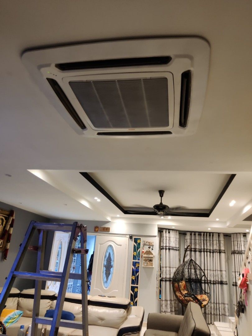 Acson Ceiling Cassette 1hp-5hp, TV & Home Appliances, Air Conditioners ...