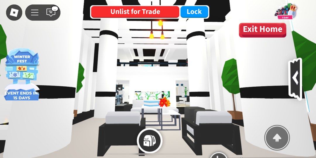 adopt me party house : modern themed (see description), Video Gaming ...