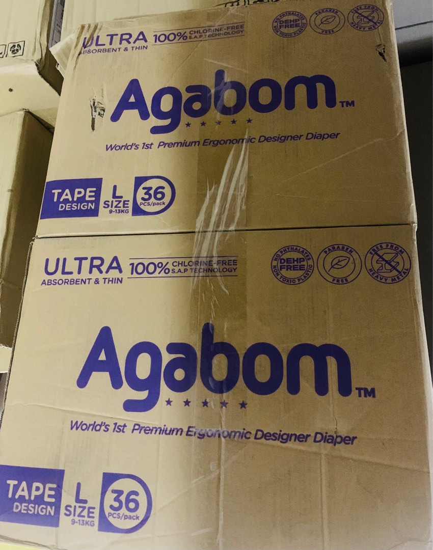 Agabom Premium Diaper Tape L, Babies & Kids, Bathing & Changing ...