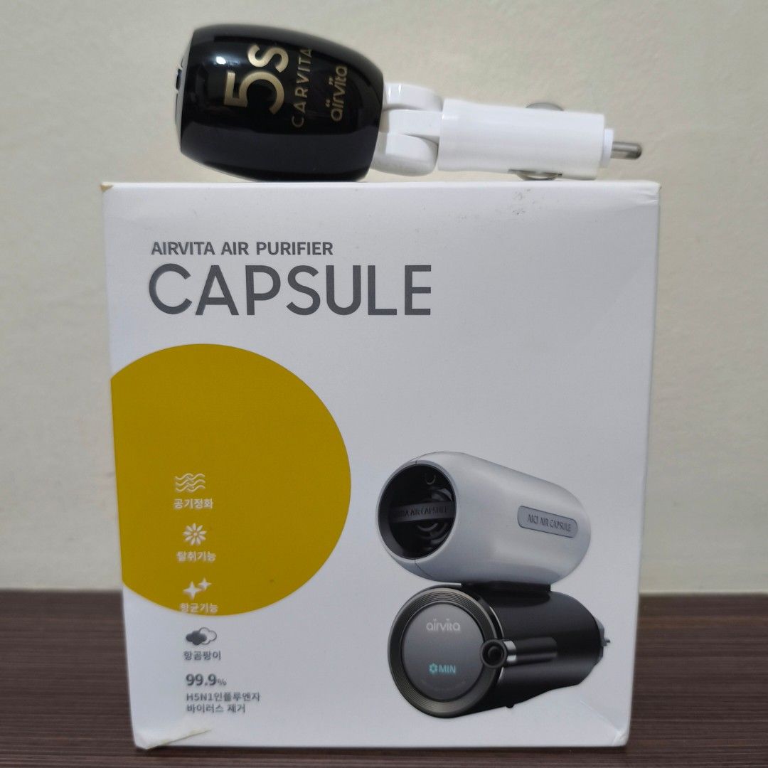 Airvita Capsule 400 Air Purifier + Carvita 5S Combo Deal!, TV & Home ...