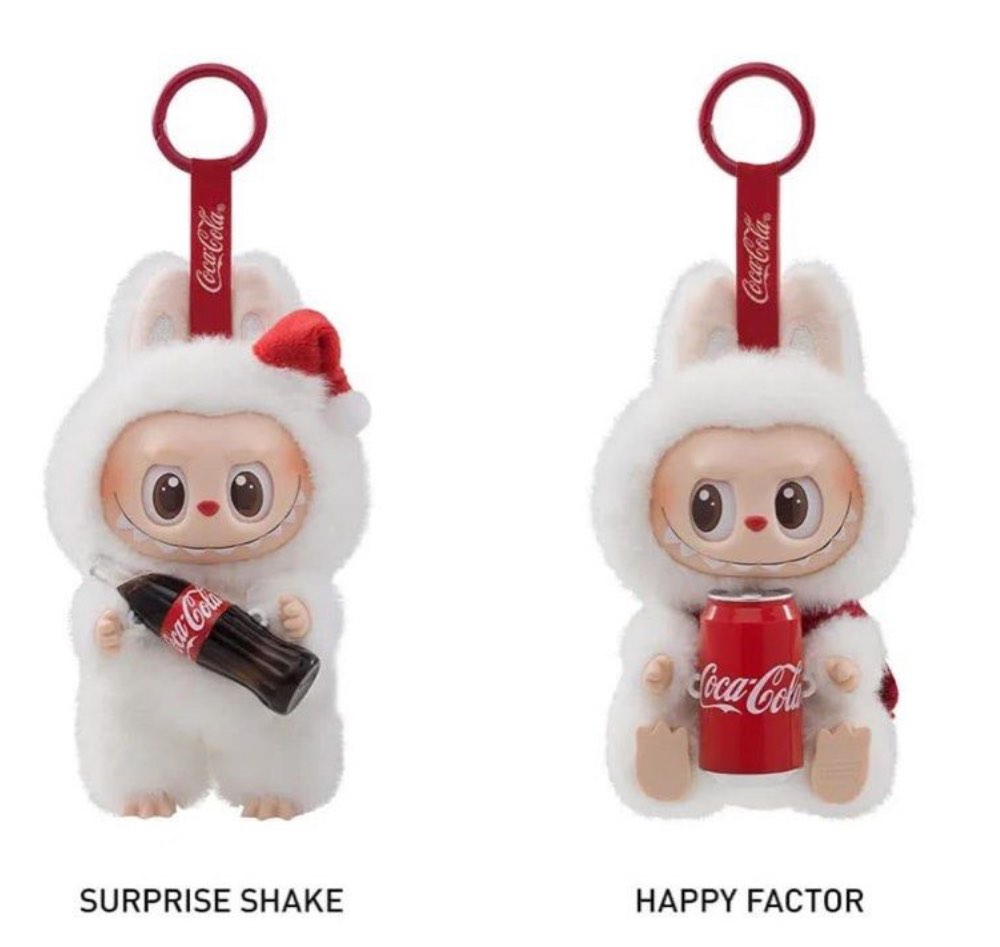 auth new Popmart Labubu Coca Cola 2pcs Set The Monsters Coke, Hobbies ...