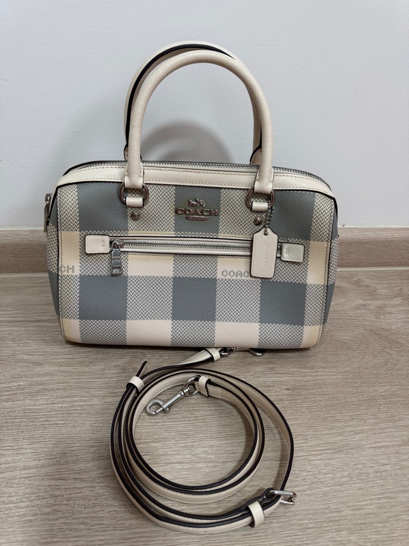 Authentic Coach Satchel Rowen Handbag, Luxury, Bags & Wallets on Carousell