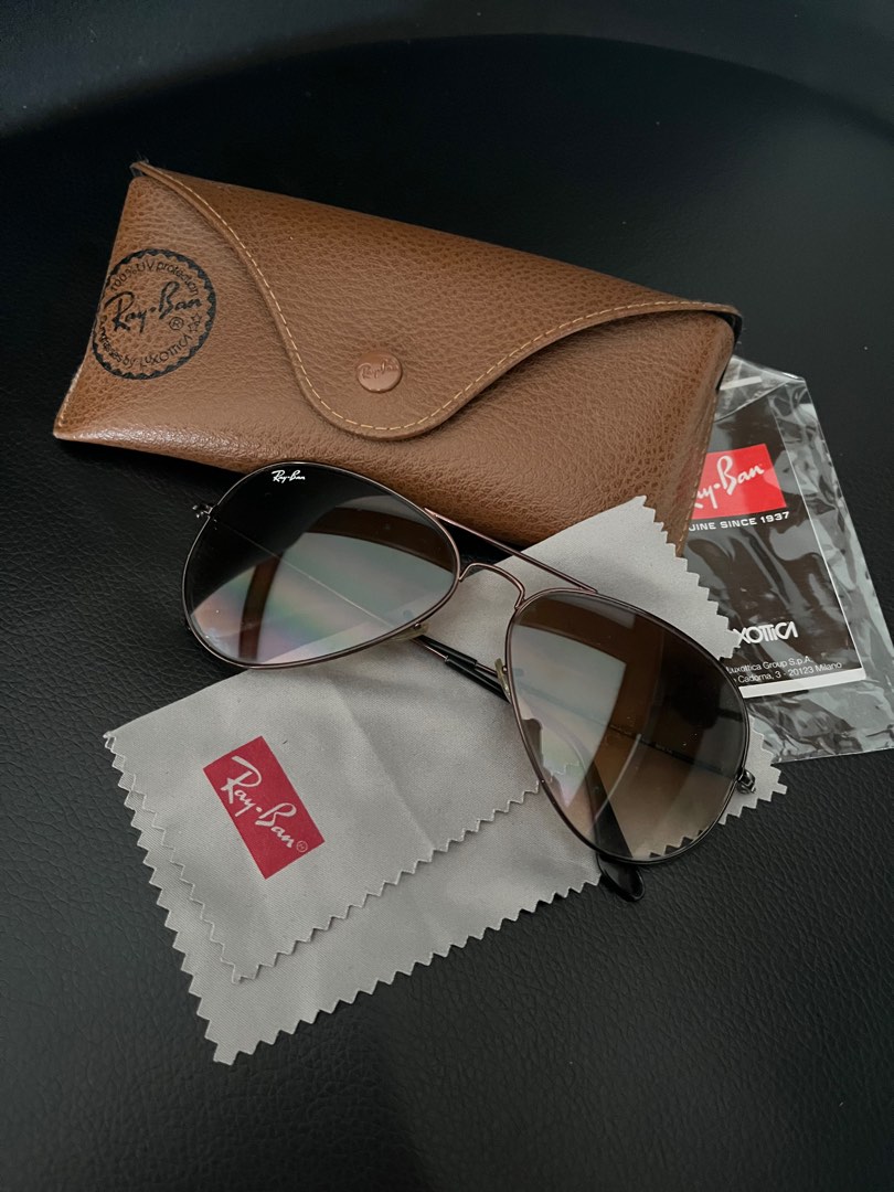 Authentic Ray-Ban Aviator sunglasses for sale, Women's Fashion, Watches ...
