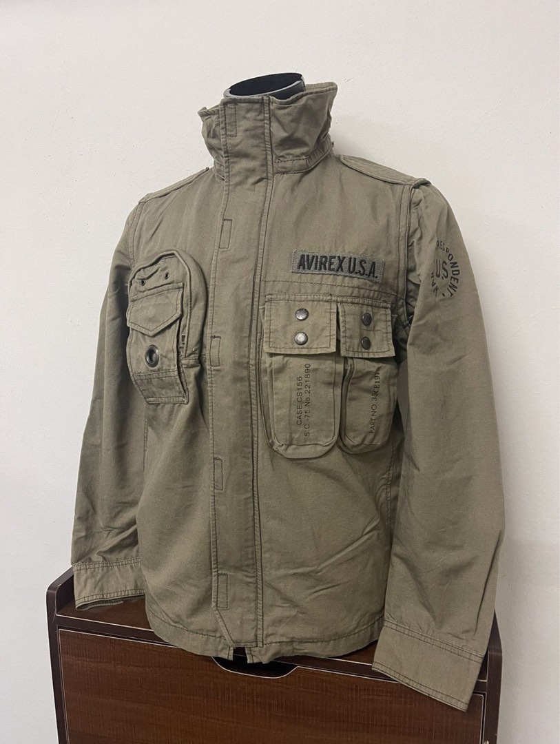 Avirex military saperate jacket, Men's Fashion, Coats, Jackets and ...