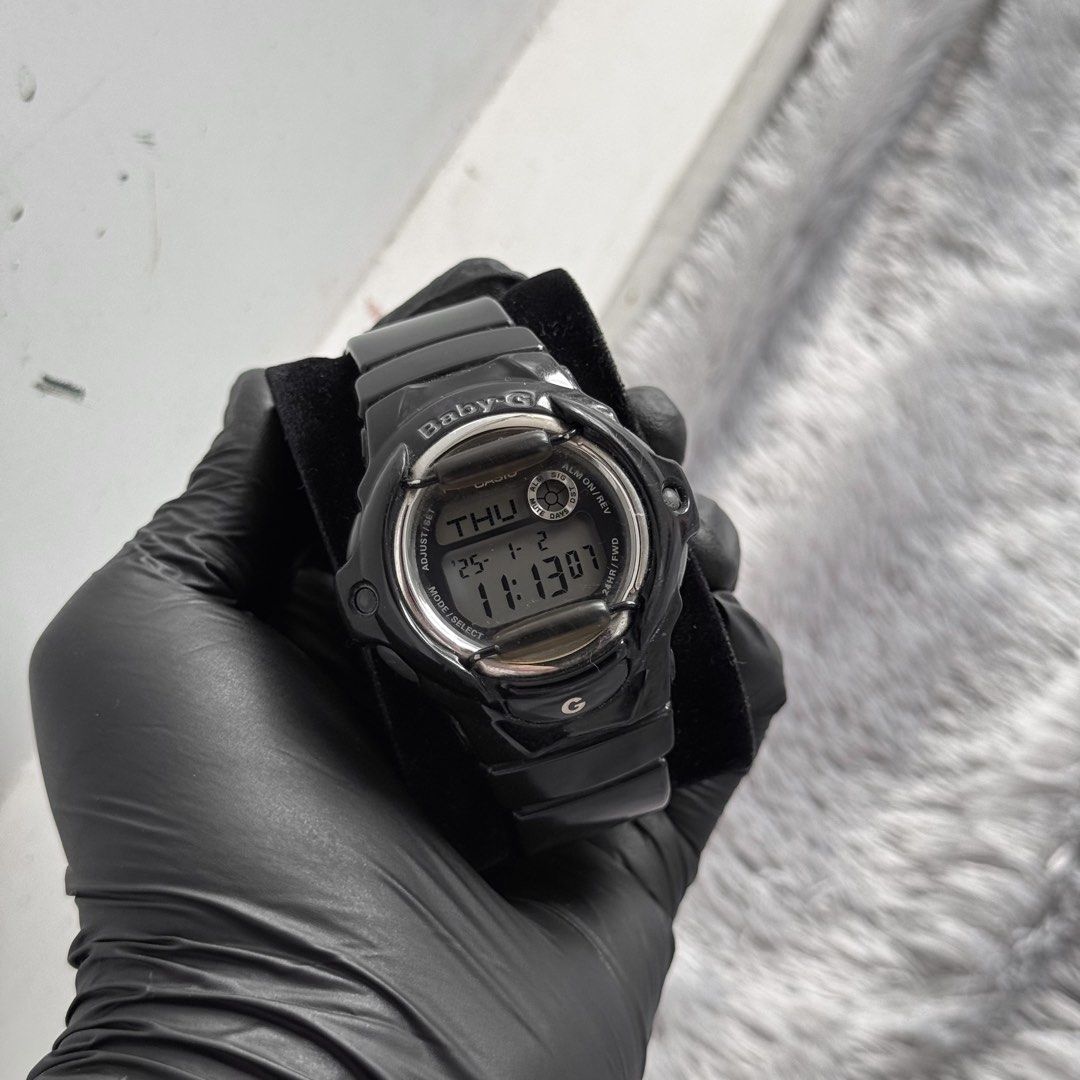 (Barunya 2jt) Jam Tangan Casio Baby-G Shock Black Original, Fesyen Pria ...