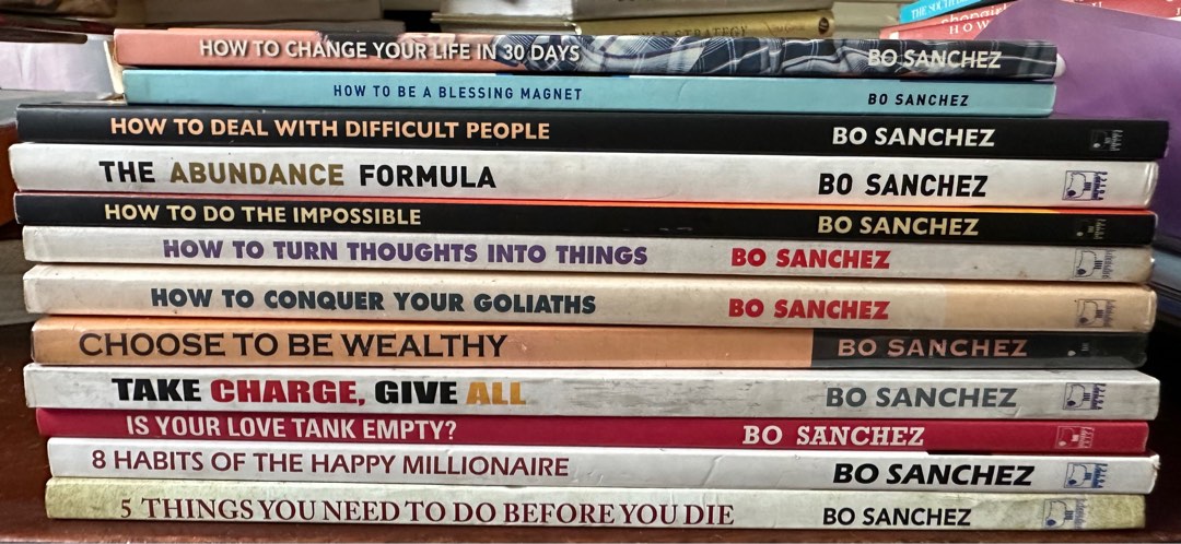 Book Bundle - Bo Sanchez Books, Hobbies & Toys, Books & Magazines ...