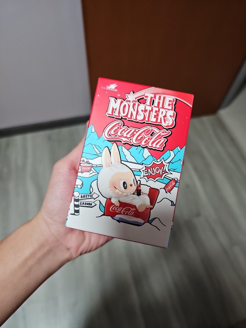 Coca Cola Labubu - Special Sofa BNIF, Hobbies & Toys, Toys & Games on ...