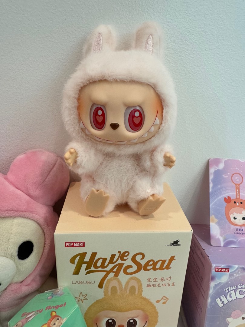DADA LABUBU HAVE A SEAT, Hobbies & Toys, Toys & Games on Carousell