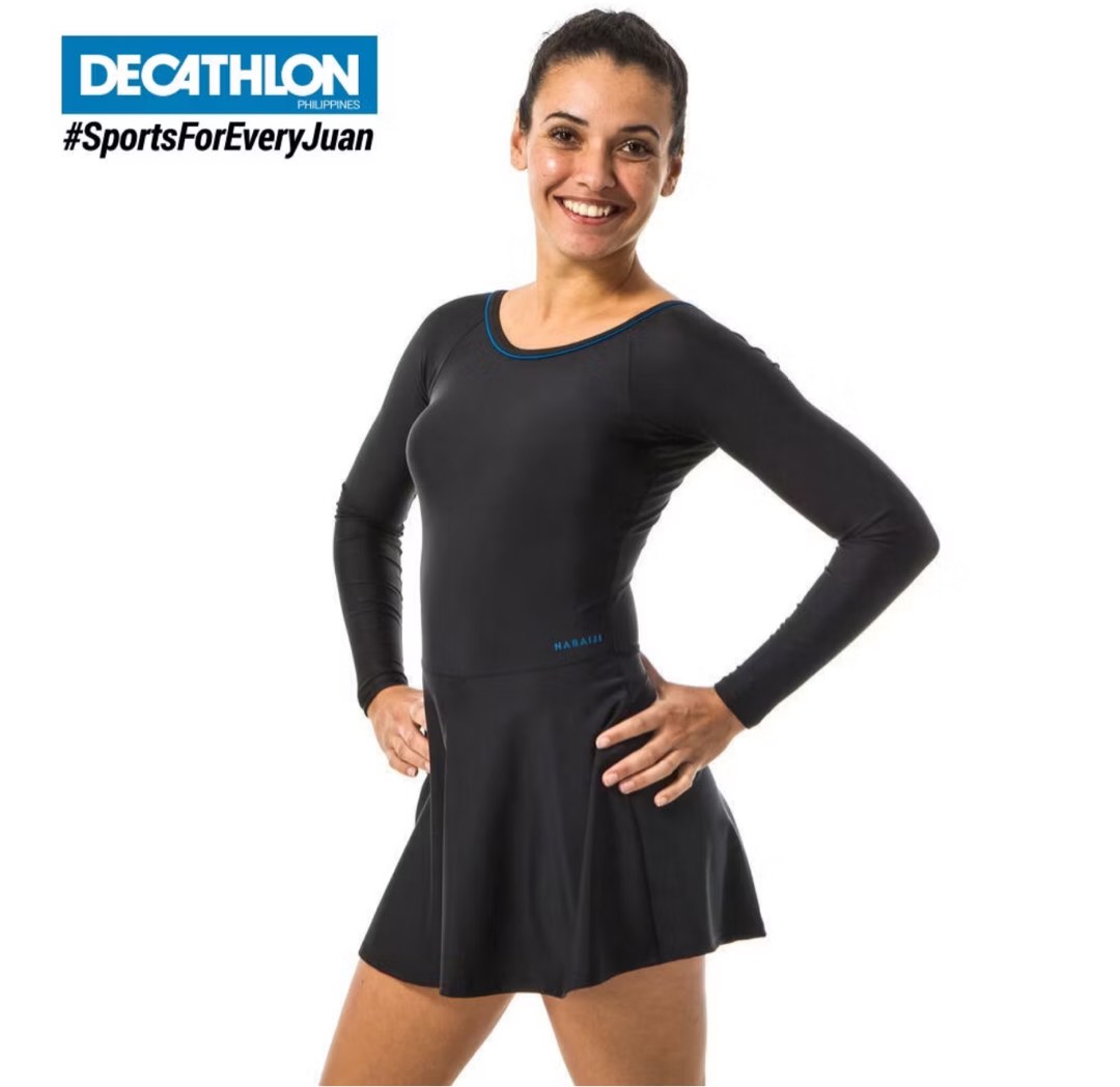 Decathlon nabaiji one piece swimsuit dress, Women's Fashion, Swimwear ...