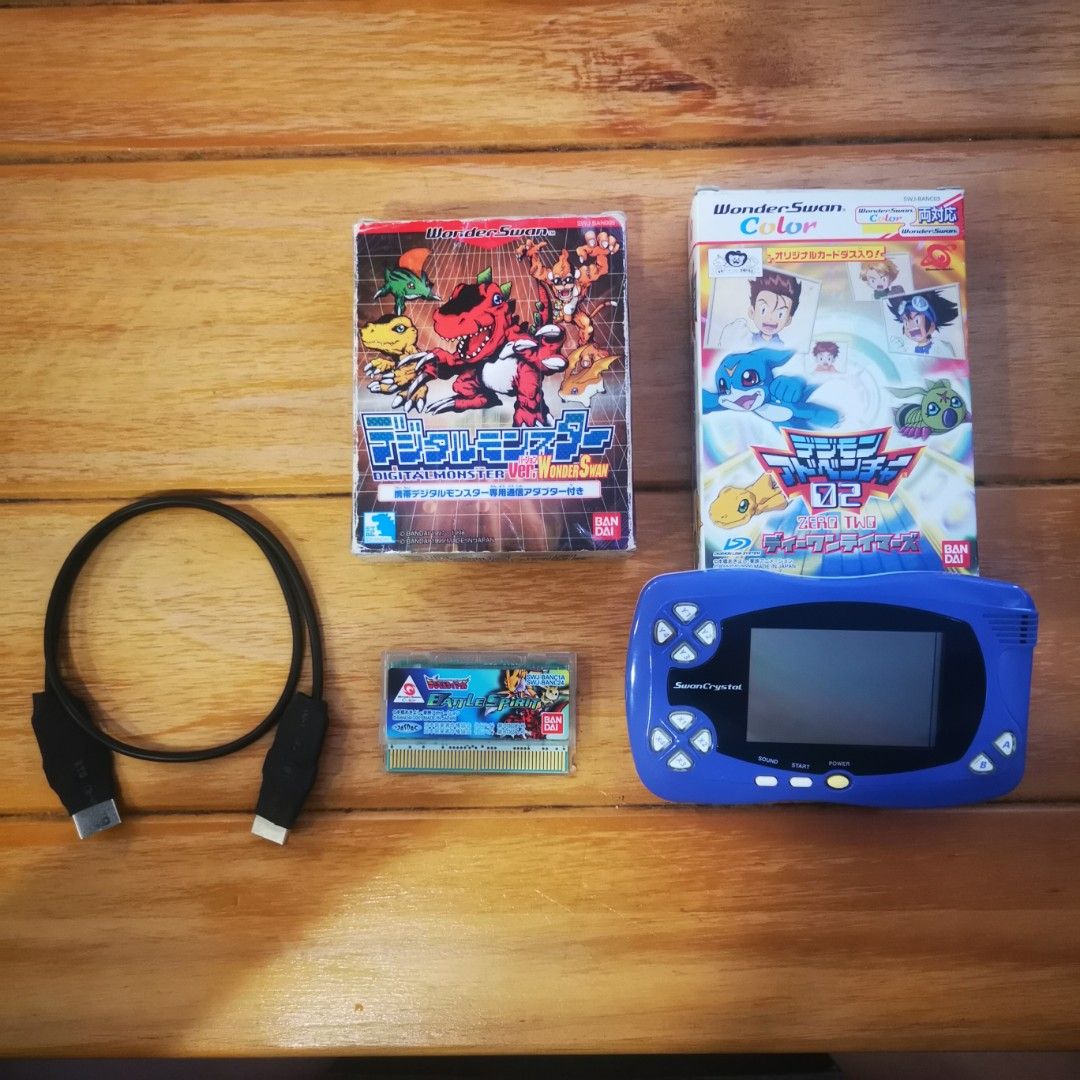Digimon Digivice wonderswan digimon game set, Video Gaming, Video Game ...