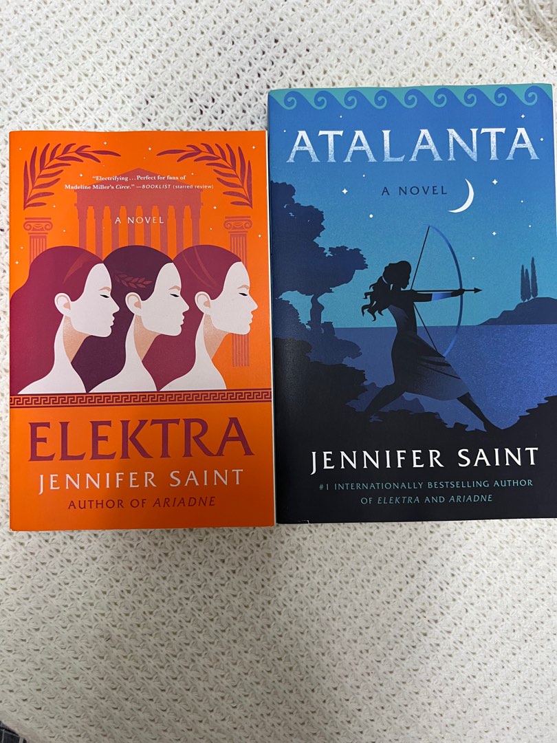 Elektra and Atalanta by Jennifer Saint Set, Hobbies & Toys, Books ...