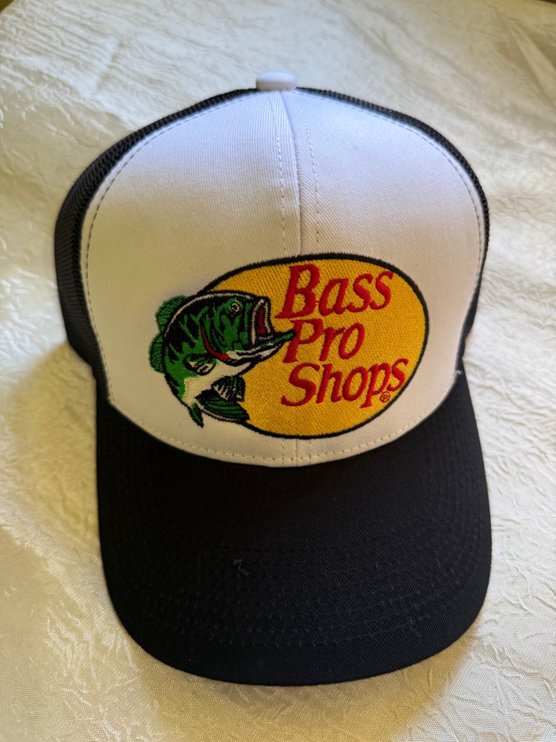 Embroidered Bass Pro Cap - Black, Men's Fashion, Watches & Accessories ...