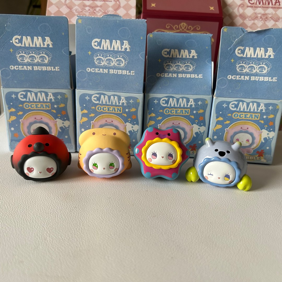 Emma ocean bubble beans ( ocean star, snap lobster, toast shark ...