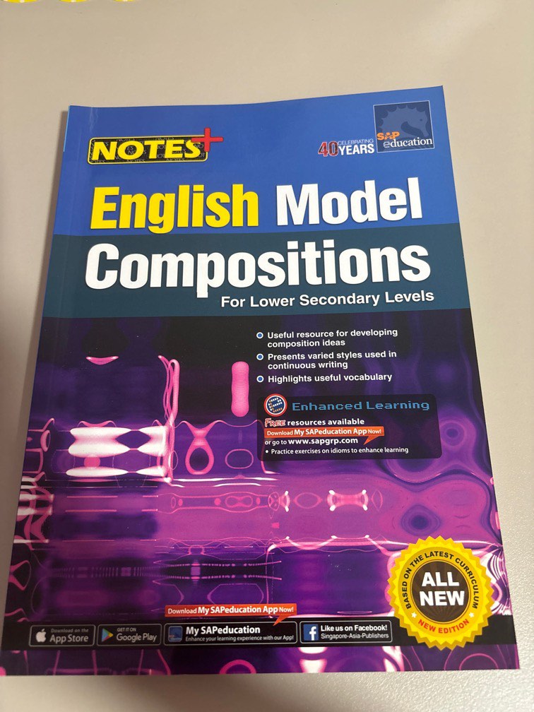 English Model Compositions for Lower Secondary, Hobbies & Toys, Books ...