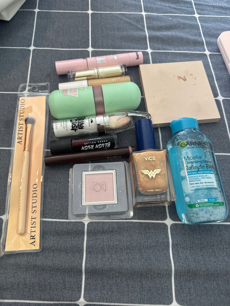 Garnier micellar vice body oil grwm blush heatsypeasy elf concealer ...