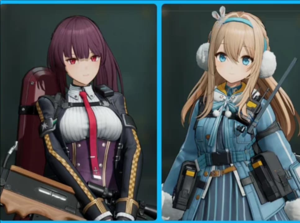 Girl Frontline 2 Suomi+Macchiato starter acc, Video Gaming, Video Games ...