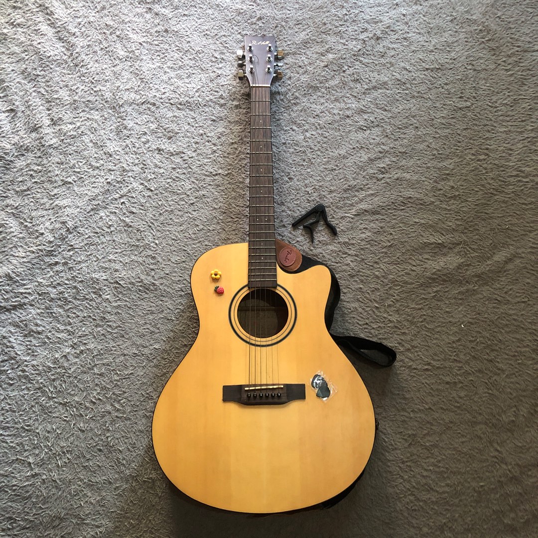 Gitar R-Hall Acoustic Original Guitar Akustik Pabrik Ori Bukan Gitar ...
