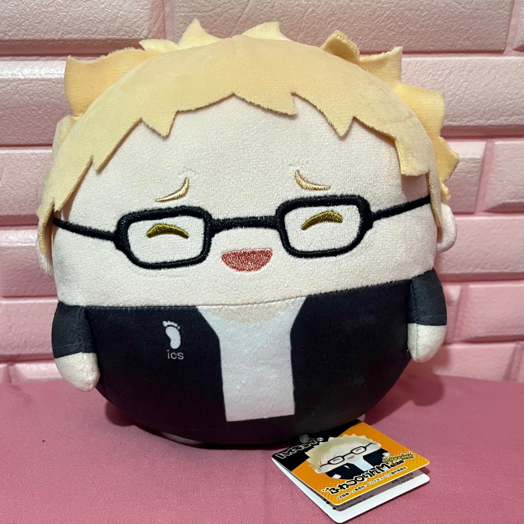 Haikyuu Tsukishima Kei Medium Fuwa (Special Ver.), Hobbies & Toys, Toys ...