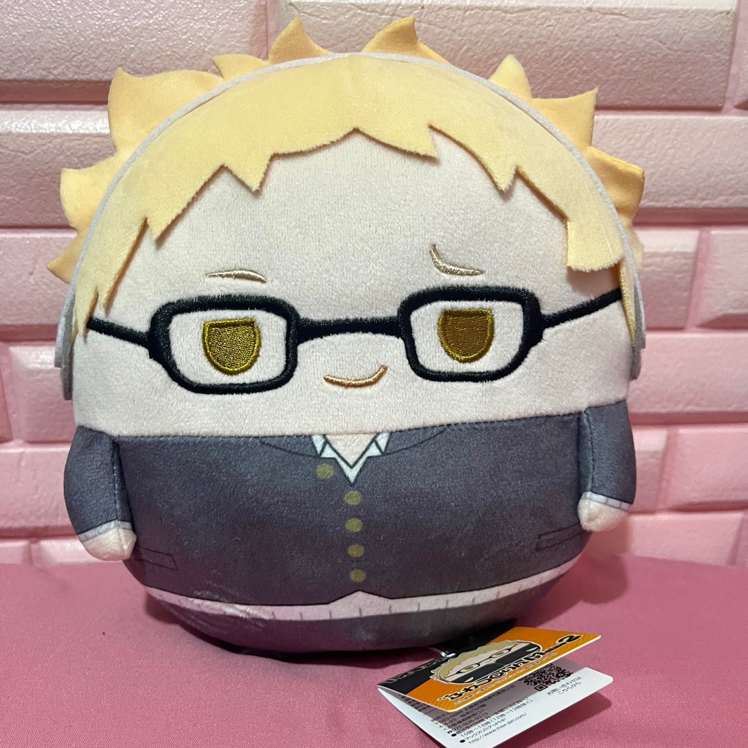 Haikyuu Tsukishima Kei Medium Fuwa (Uniform ver w/ headphones), Hobbies ...