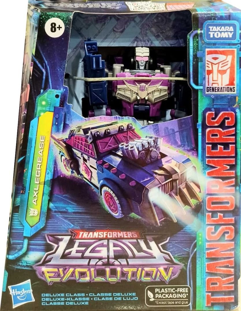 Hasbro Transformers Legacy Evolution Deluxe Axlegrease MISB, Hobbies & Toys, Toys & Games on ...
