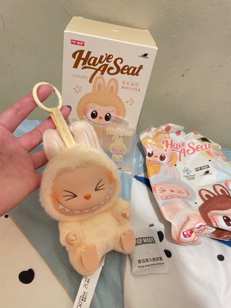 Have a Seat - LABUBU V2 (SISI) ORIGINAL PM INDONESIA, Toys ...