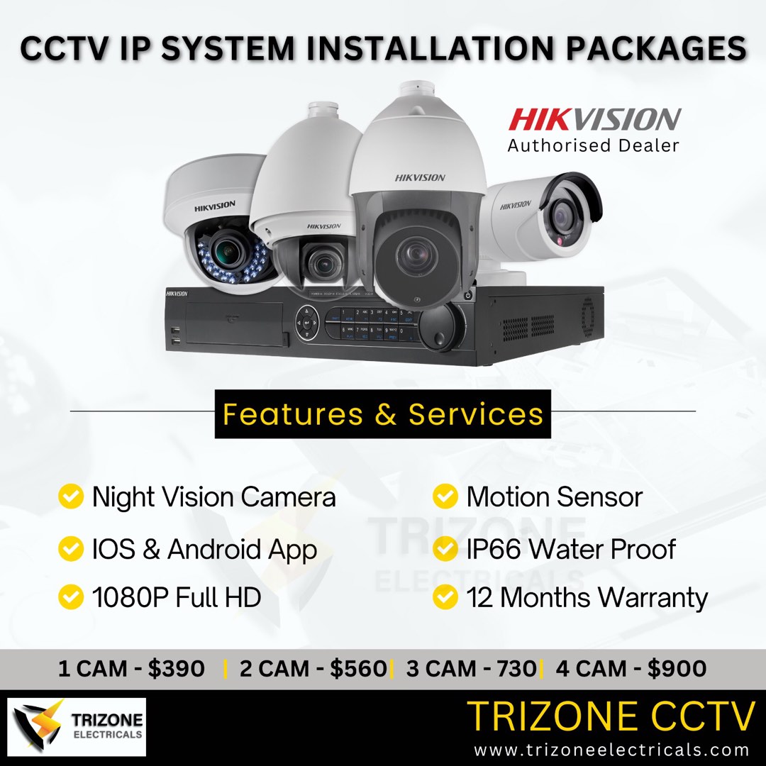 Hikvision ip poe cctv System Installation for Home & Office Packages ...
