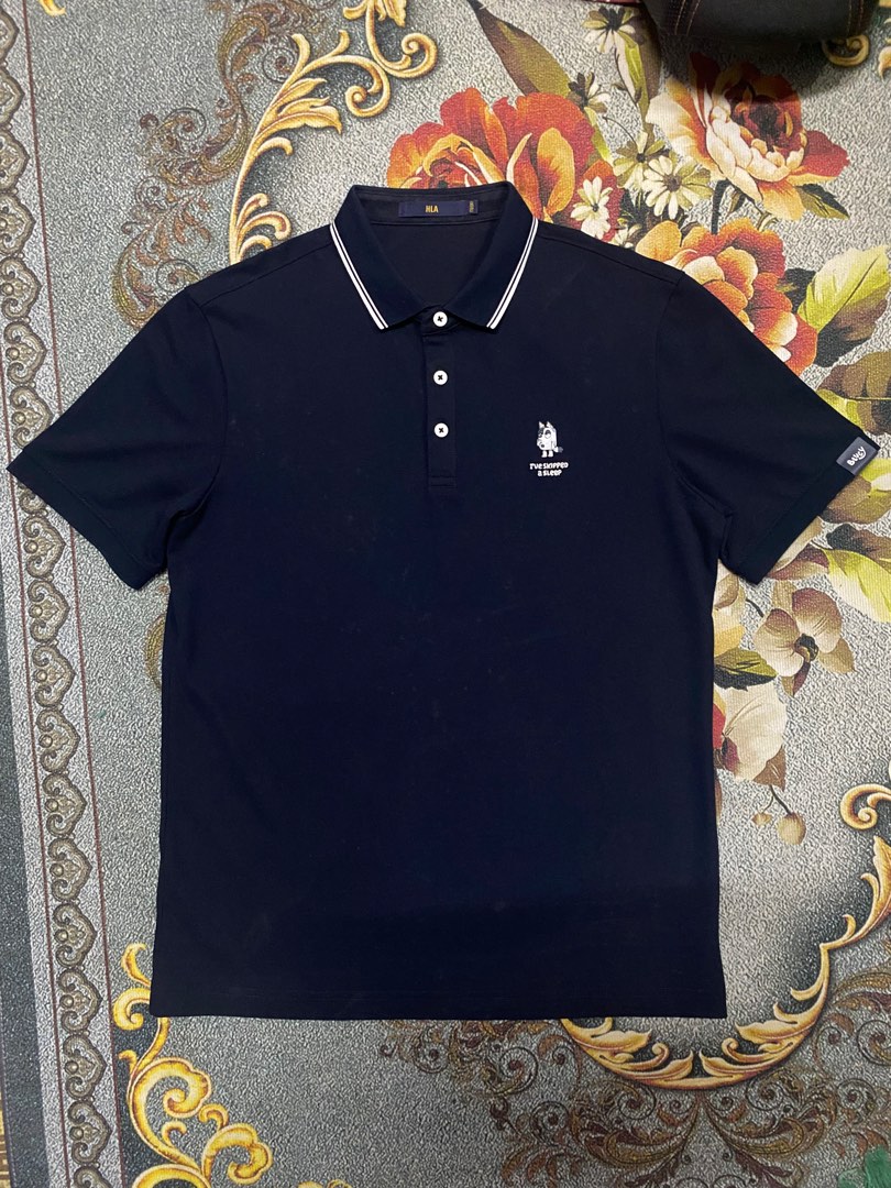 HLA Polo Tshirt, Men's Fashion, Tops & Sets, Tshirts & Polo Shirts on ...