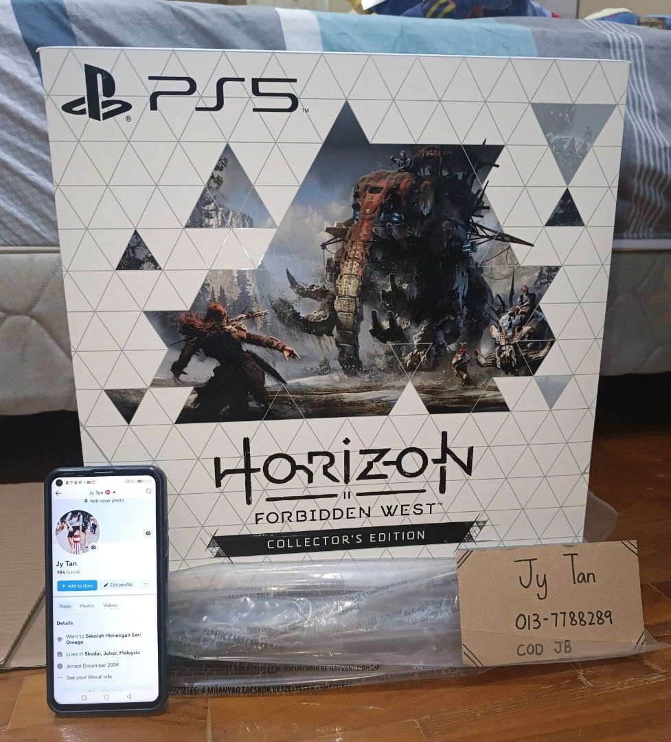 PS5 game Horizon forbidden west collector's edition, Video Gaming ...