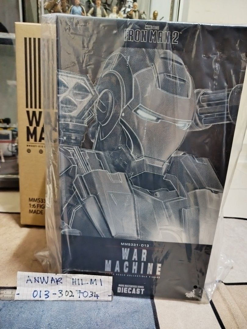 Hot Toys War Machine Mark 1 Diecast Reissue (Iron Man 2), Hobbies ...