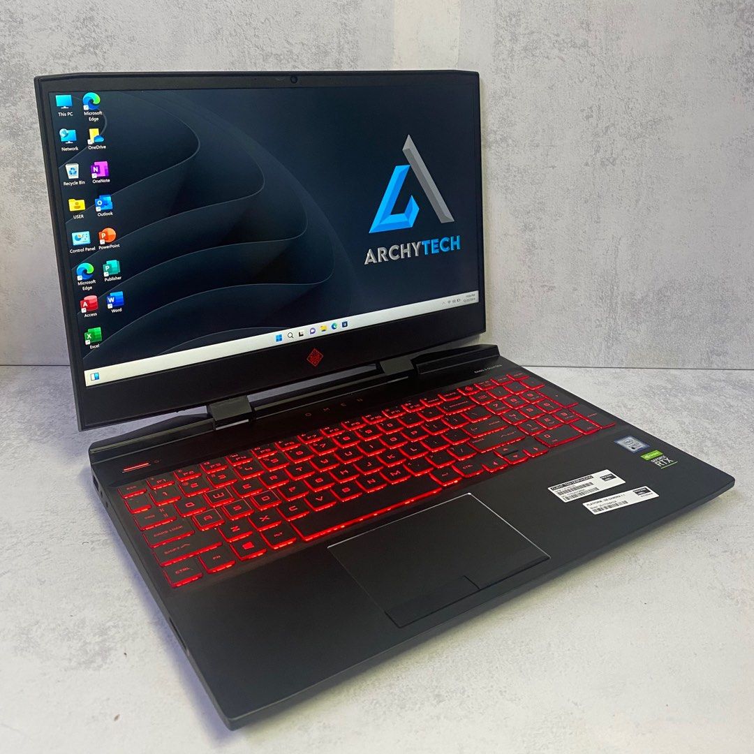 HP Omen Gaming Laptop i7 8th Gen 16GB RAM 512GB SSD 15.6 Inch NVIDIA ...