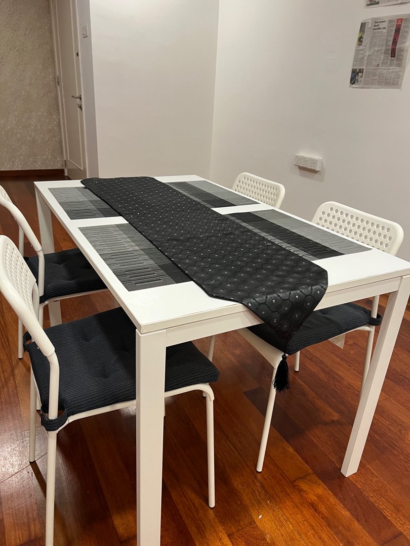 IKEA MELLTORP Dining Table, Furniture & Home Living, Furniture, Tables ...