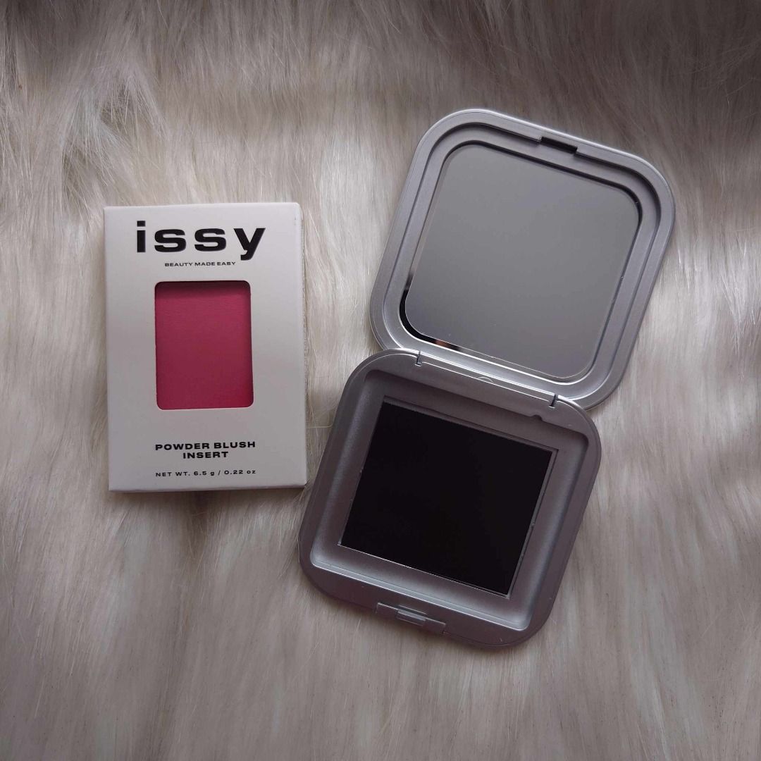 ISSY - Powder blush insert + Customizable mini palette; Issy Gelee ...