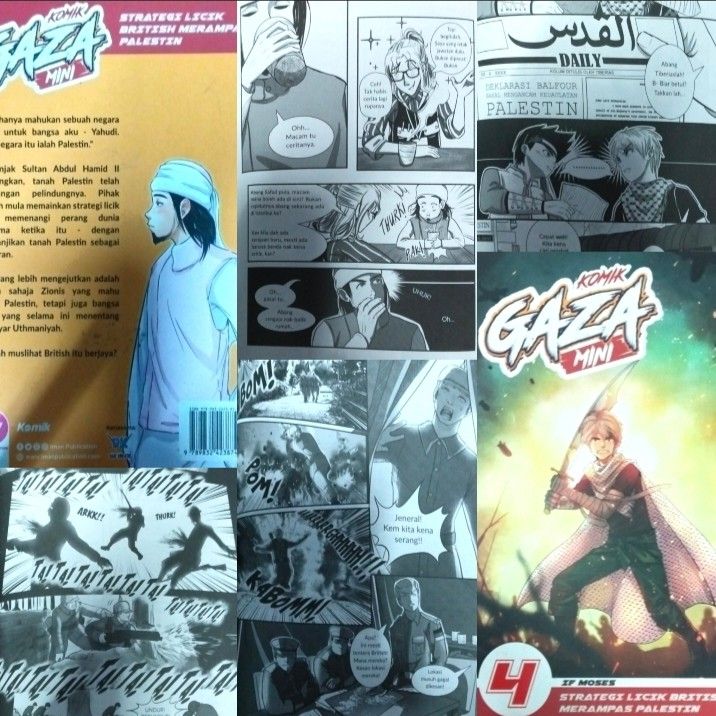KOMIK GAZA # 4 ( IF MOSES), Hobbies & Toys, Books & Magazines, Comics ...