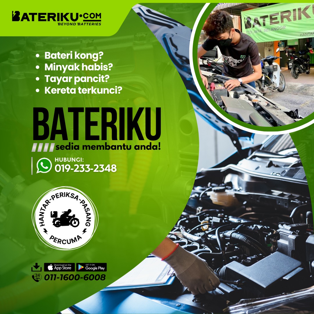 Kualiti Tinggi! Kedai Bateri Kereta Subaru 24 Jam Selangor Bateriku ...