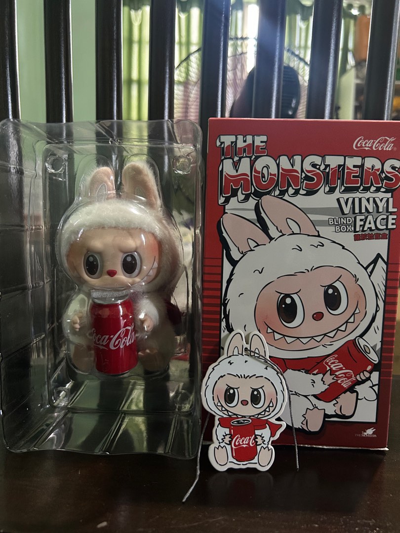 Labubu Coca Cola/ Coke Happy Factory, Hobbies & Toys, Toys & Games on ...