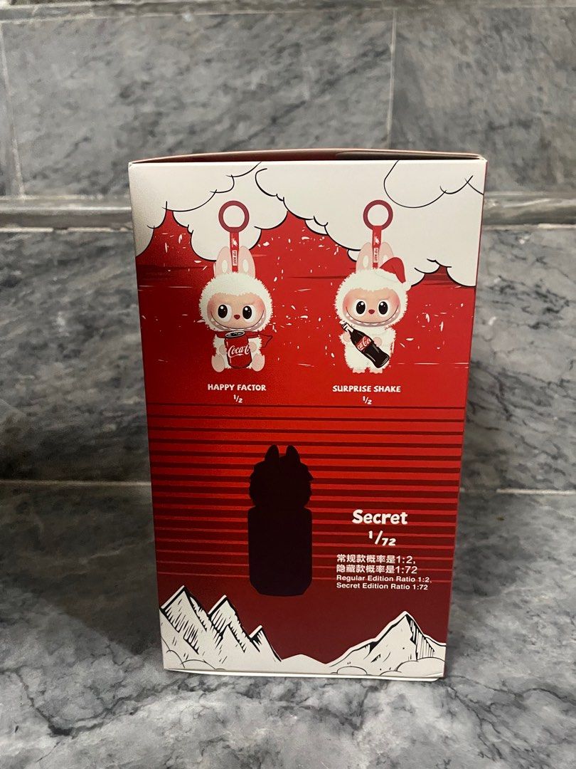 Labubu Coca-Cola plush pendant, Hobbies & Toys, Toys & Games on Carousell