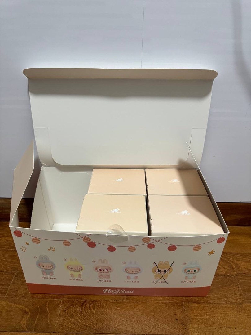 LABUBU take a seat V2, Hobbies & Toys, Toys & Games on Carousell