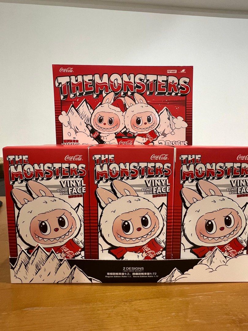 Labubu The Monsters Coke Coca Cola Plush/Keychain, Hobbies & Toys, Toys ...