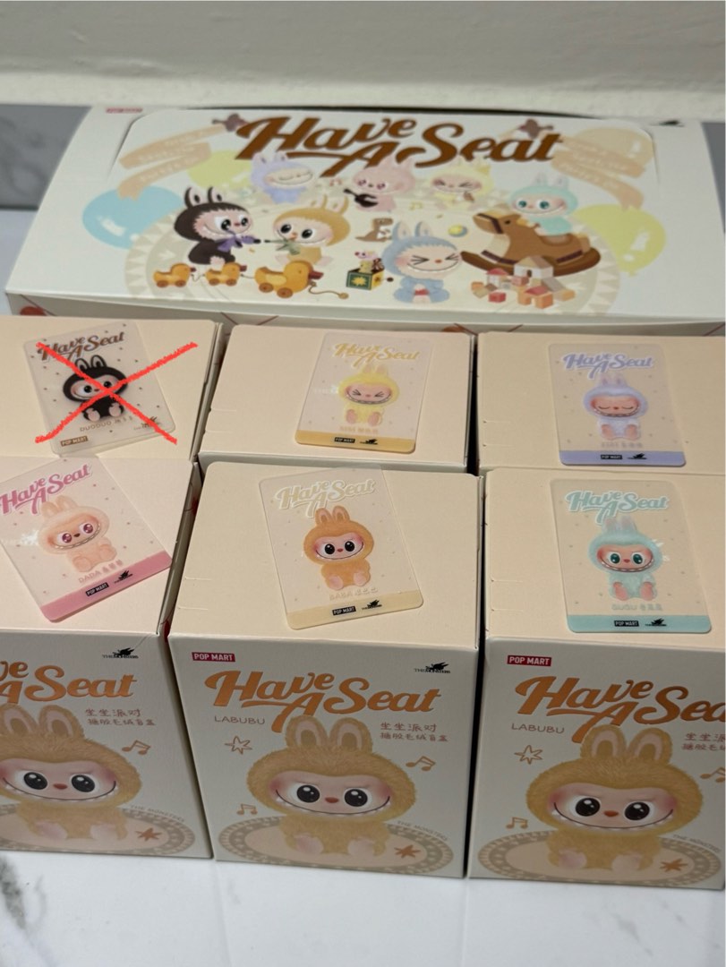 Labubu V2 Promo - per box ( eyes opened), Hobbies & Toys, Toys & Games ...