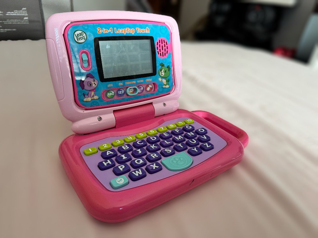Leapfrog Laptop (Pink), Babies & Kids, Infant Playtime on Carousell