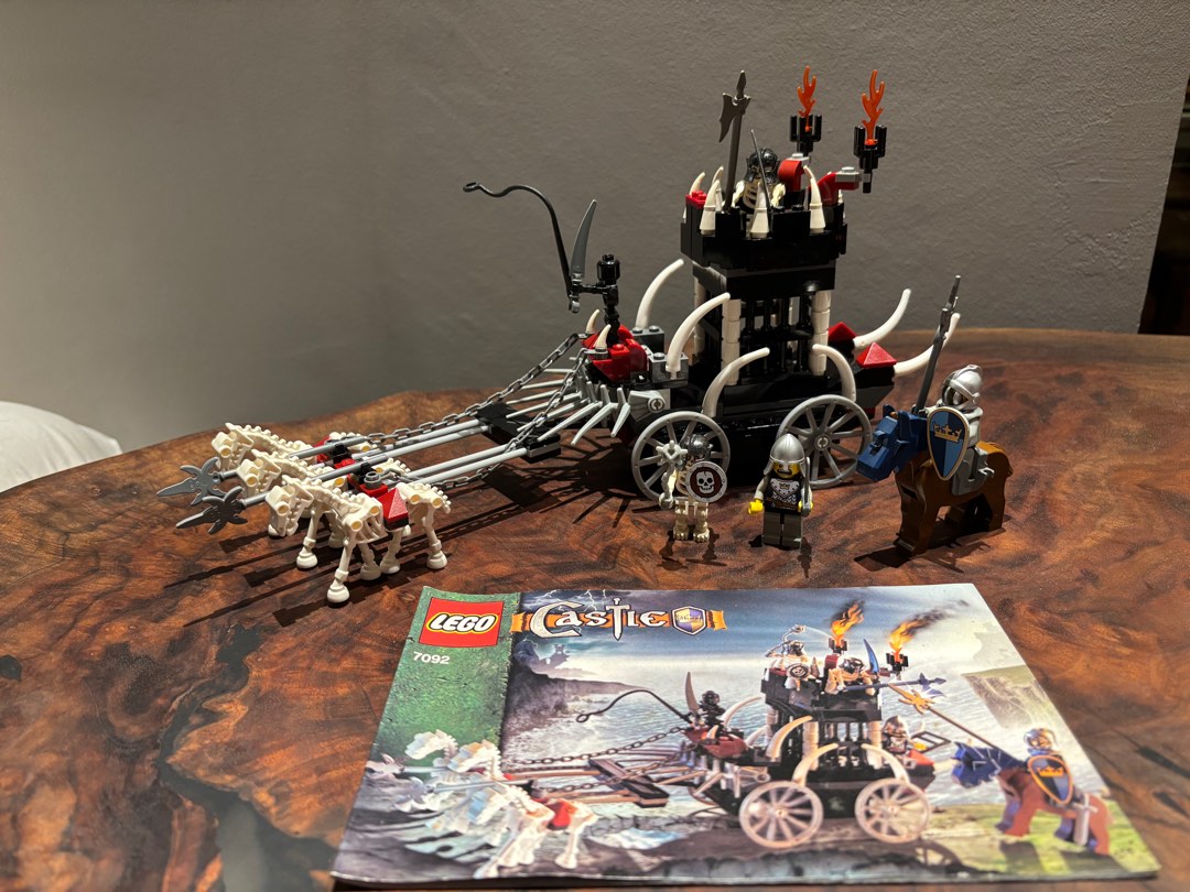 Lego 7092 Castle Skeletons Prison Carriage, Hobbies & Toys, Toys ...