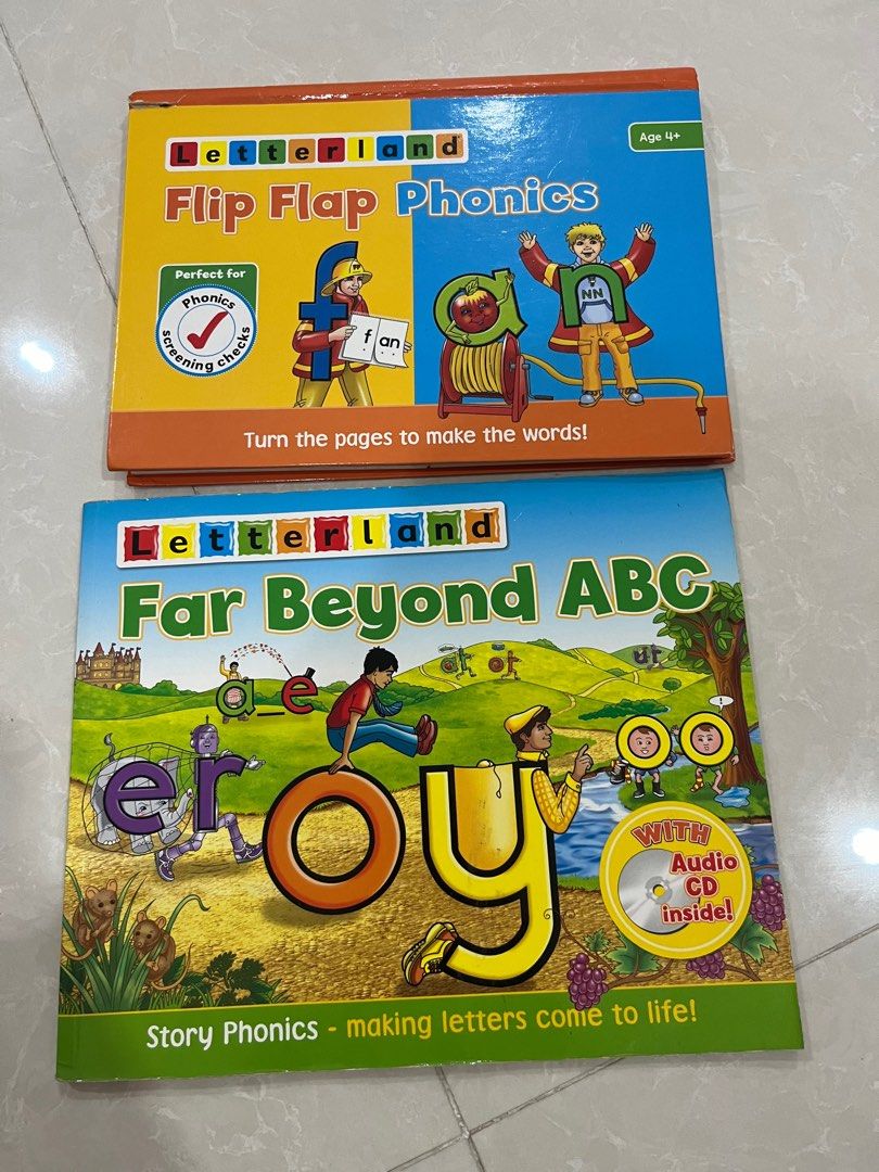 Letterland Flip Flap Phonics and Far Beyond ABC, Hobbies & Toys, Books ...